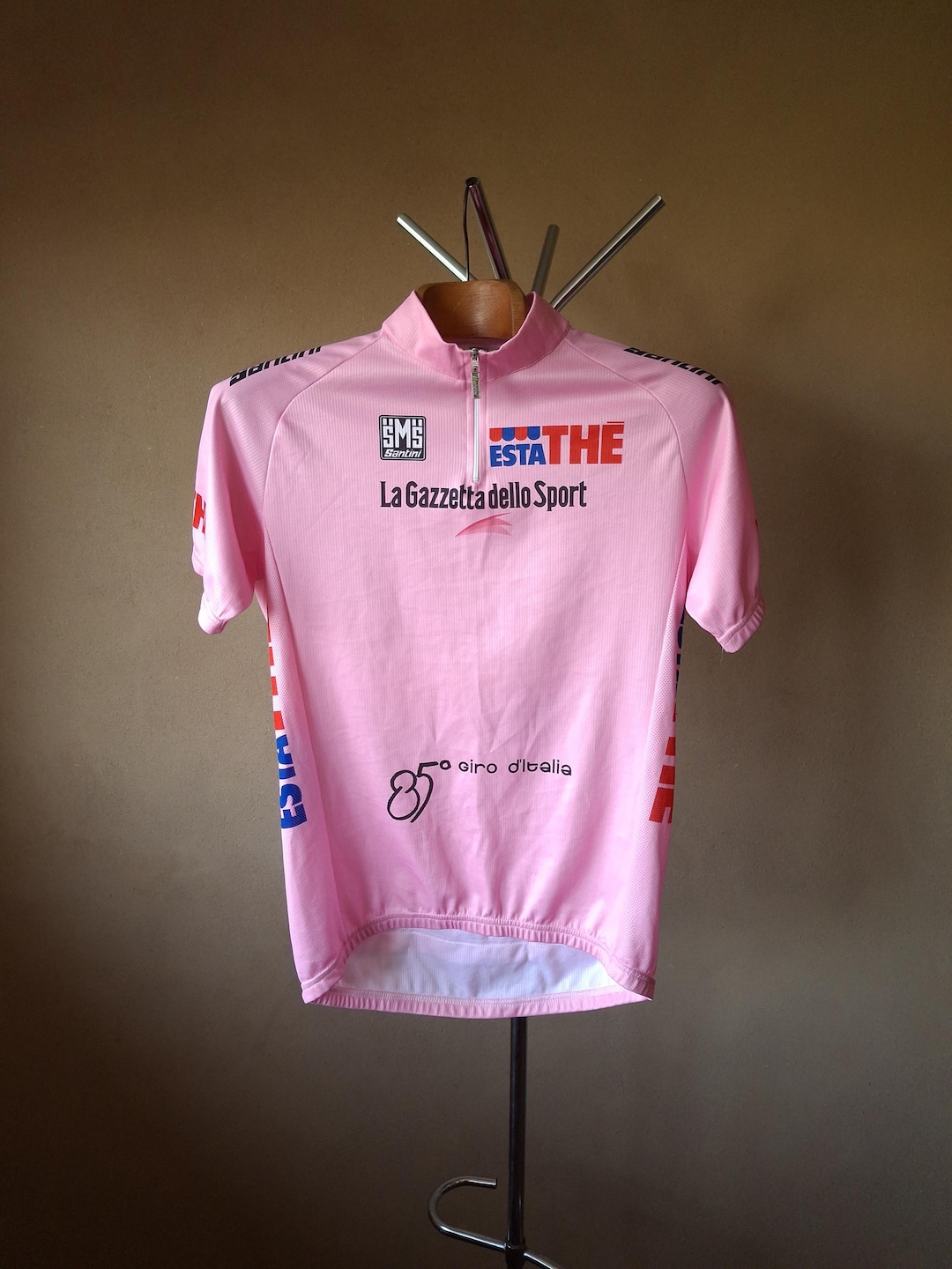 Vintage 2002 Giro D'italia Leader's Jersey Short Sleeve Bold Pink ...