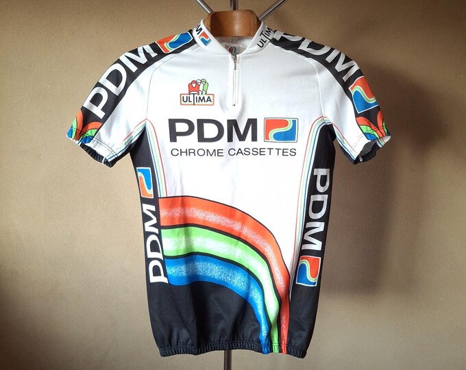 1990 PDM Ultima Pro Cycling Italian Short Sleeve Jersey, Size L - Etsy