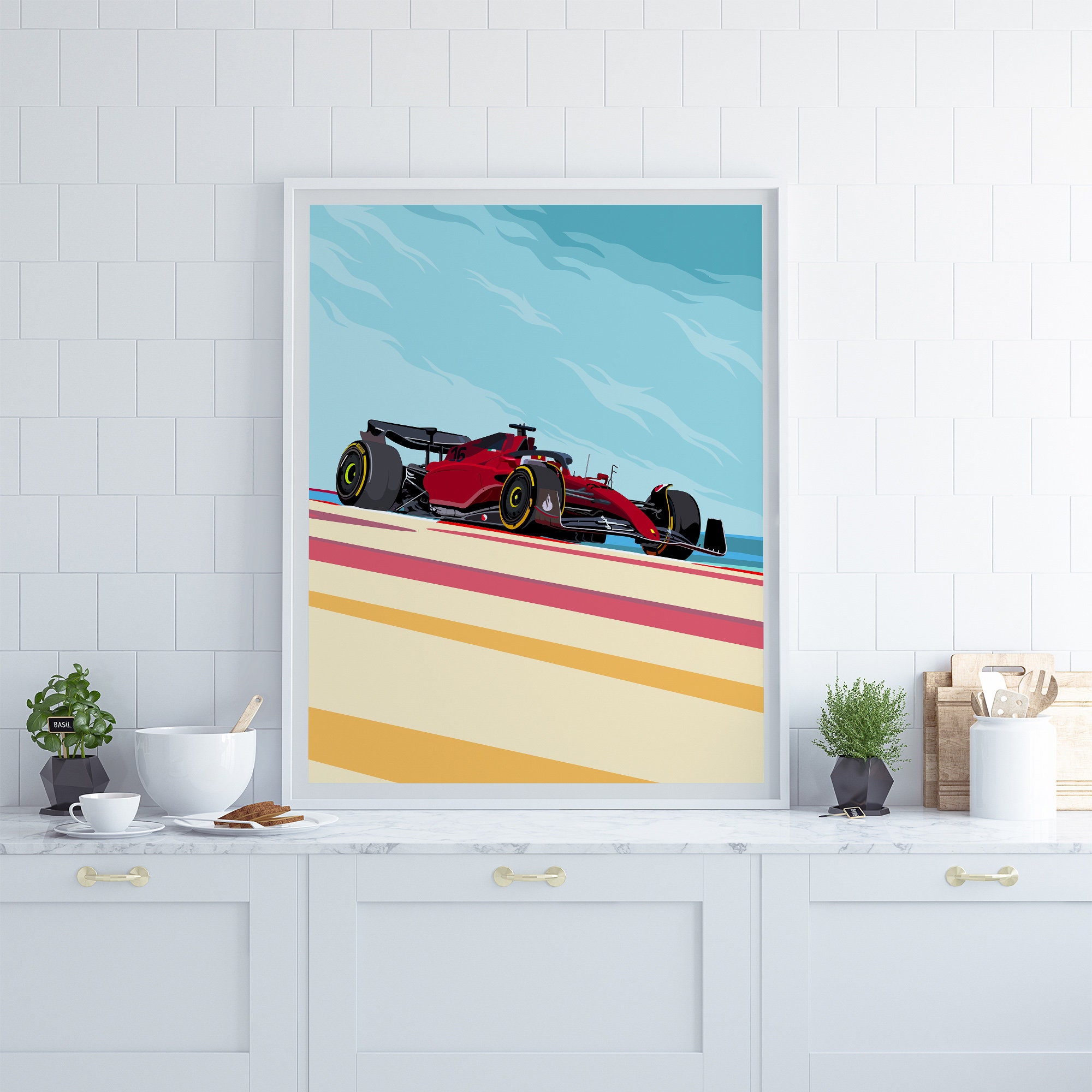 Ferrari F1 Poster Ferrari Formula 1 Décor Formula One 2022 - Etsy