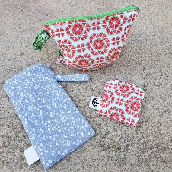 Reusable waterproof wetbags 3 sizes | Etsy