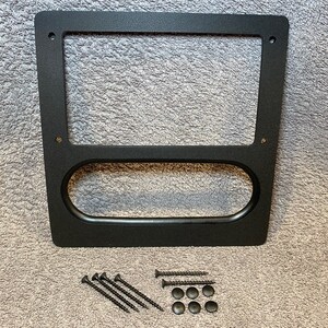 1990-1993 Ford Mustang Fox Body Radio Relocation TRIM BEZEL - Etsy