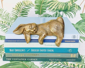 Brass Sleeping Bunny - Etsy