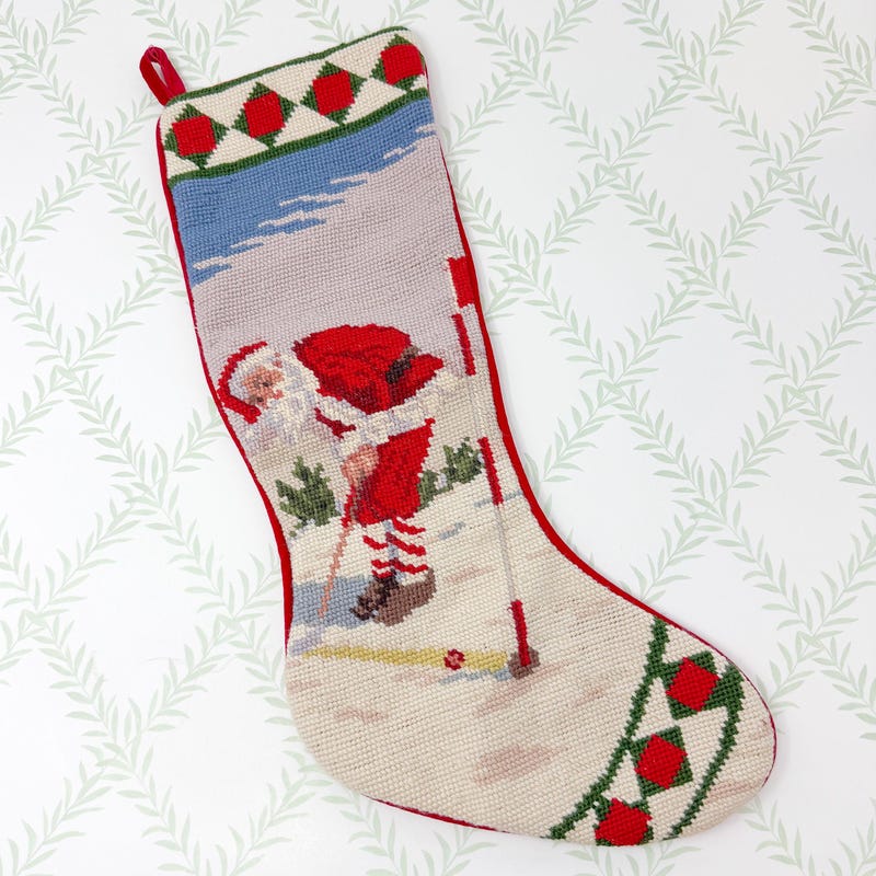 Needlepoint Stocking - Etsy
