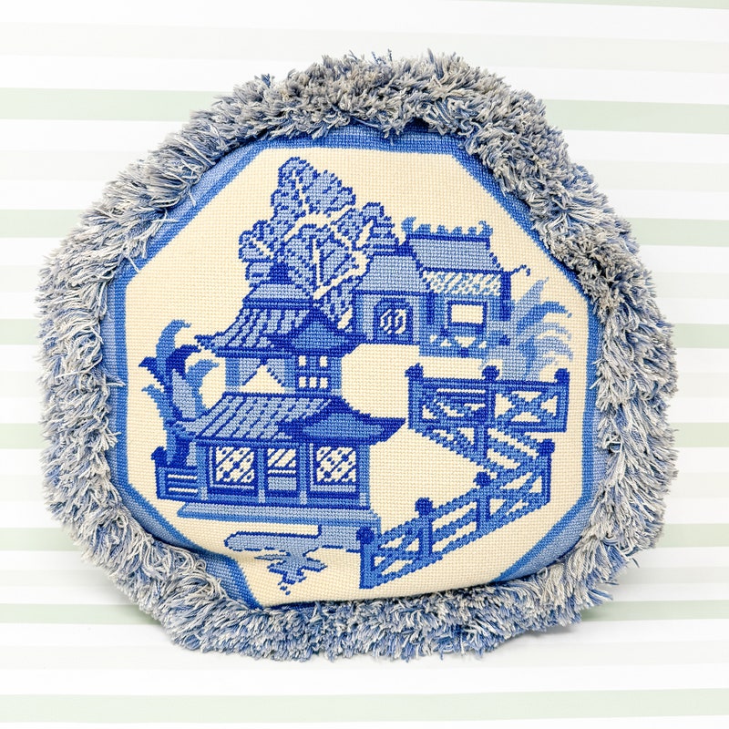 Needlepoint Pillow - Etsy