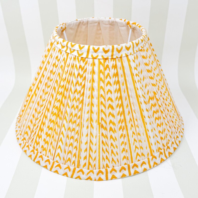 Yellow Lampshade - Etsy