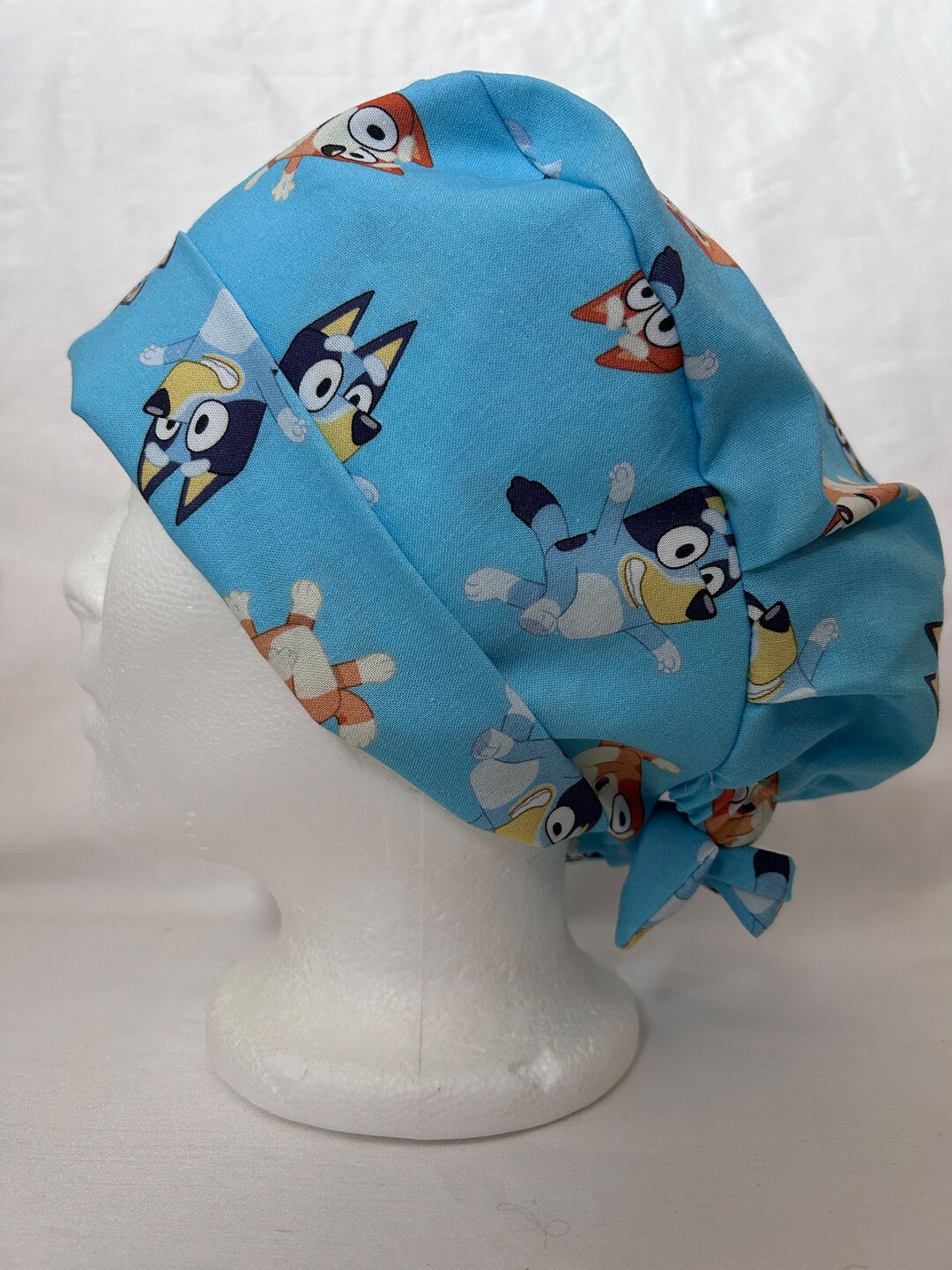 Bluey Scrub Cap. Scrub Hat for Nurses, Surgeons and Techs. Character ...