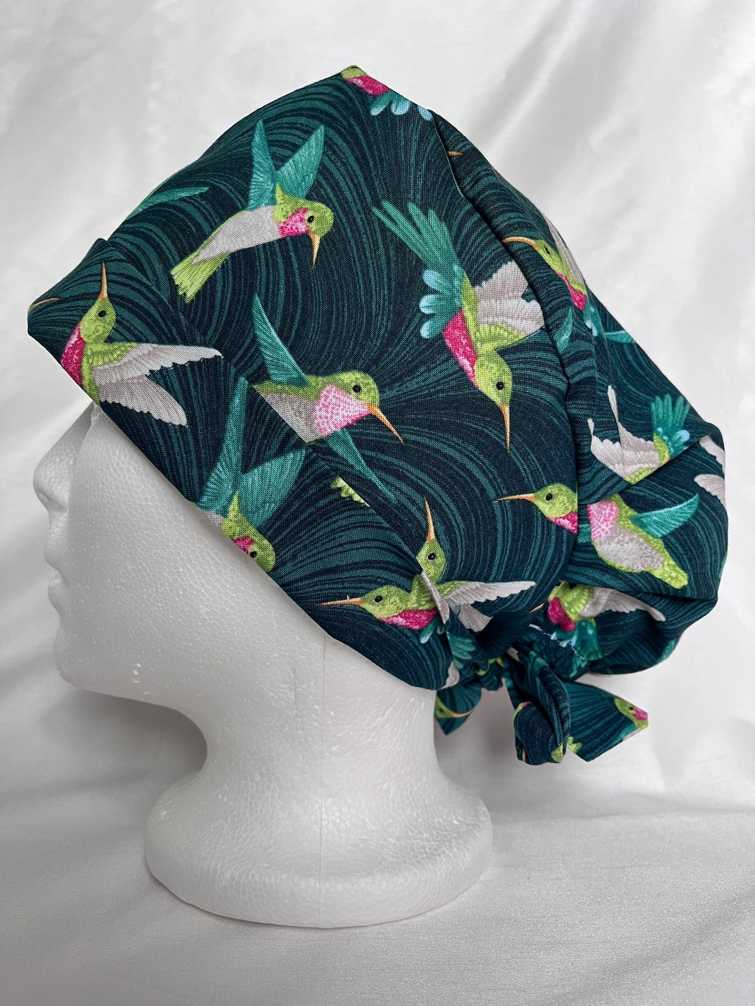 Hummingbird Surgical Scrub Cap. Womens Scrub Hat. Made in Canada by the ...