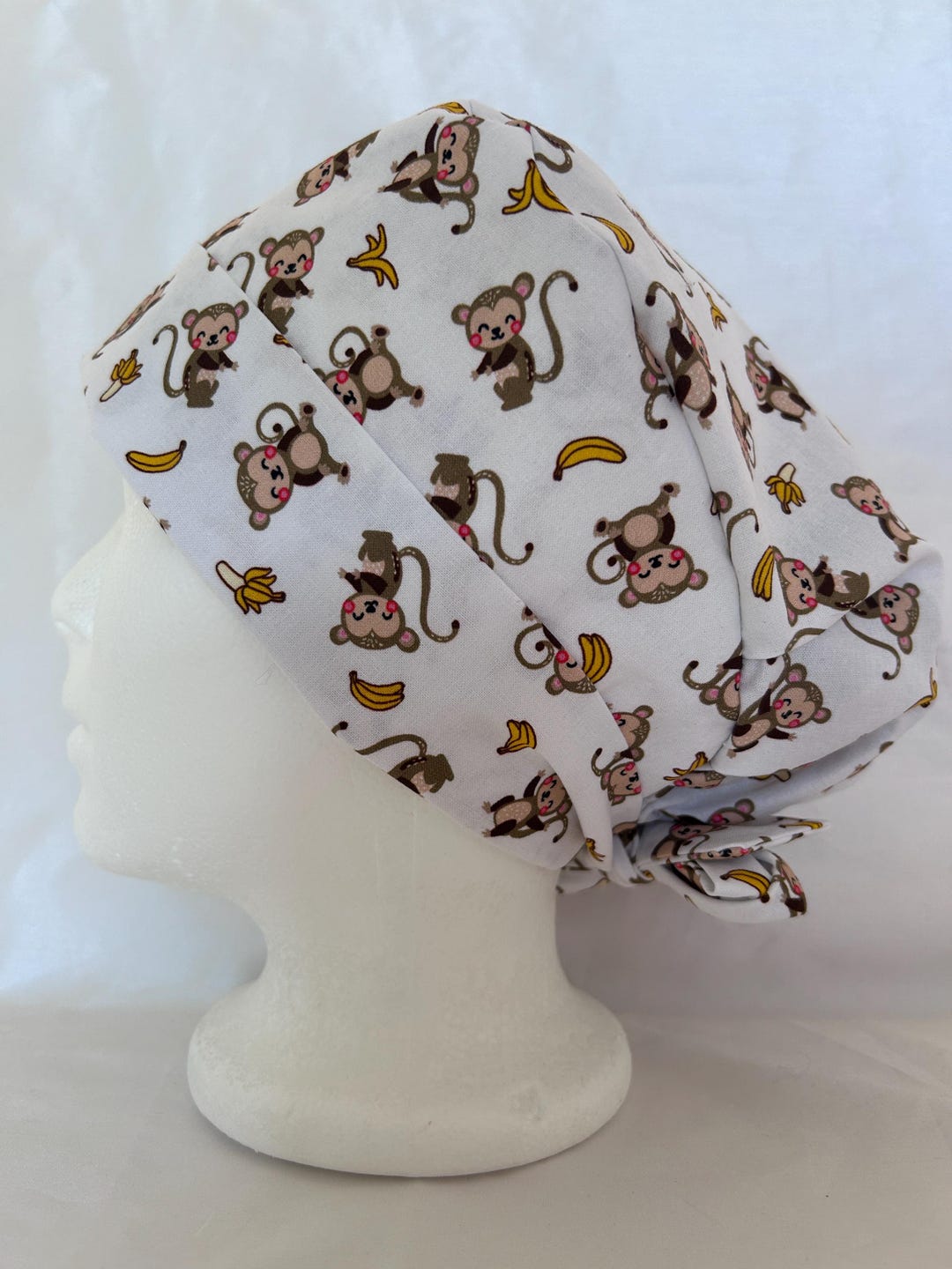 Monkey Scrub Cap. Banana Scrub Cap. White Scrub Cap. Jungle Scrub Cap ...