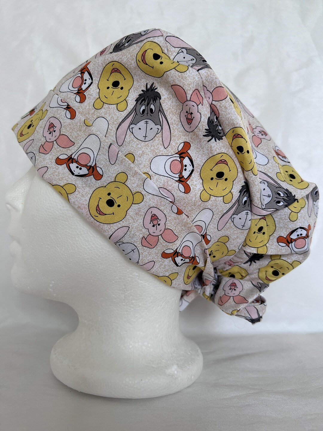 Winnie the Pooh & Friends Scrub Cap. Scrub Hat for Nurses. Operating ...