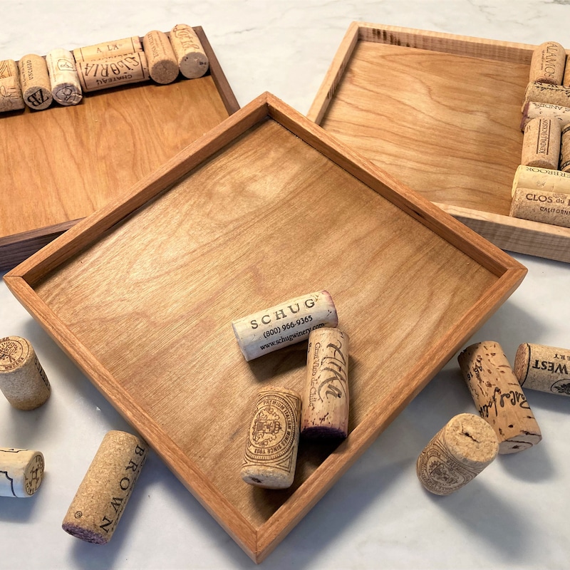 Wine Cork Tray - Etsy