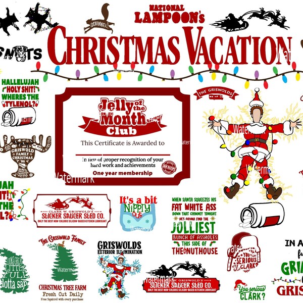 Christmas Vacation Cat Svg - Etsy