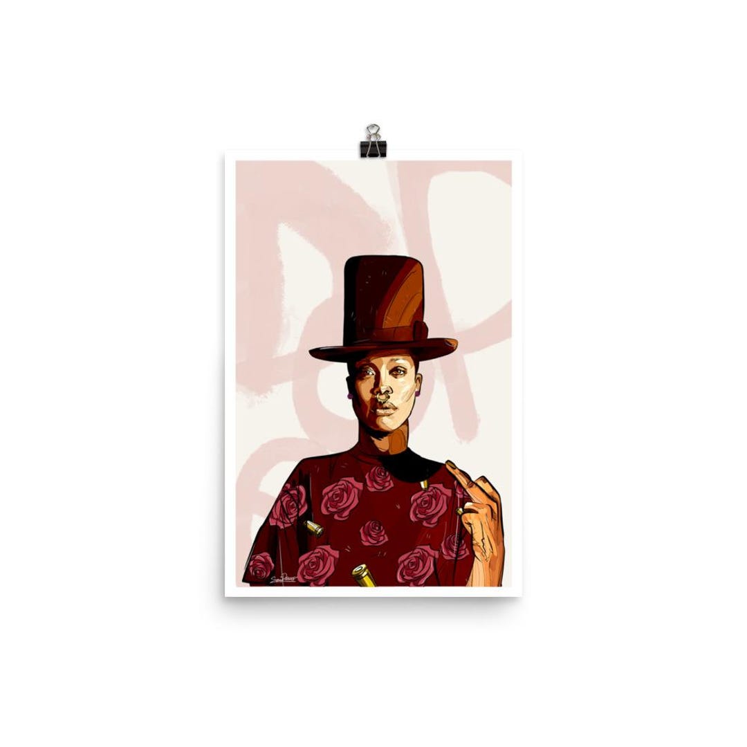 Indigo Poster - Etsy