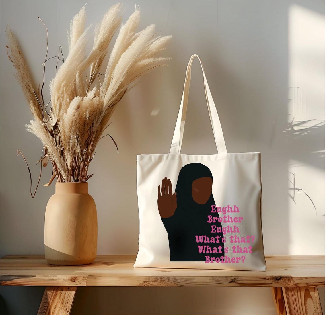 Islamic Tote Bag, Girls Tote, Hijabi Gift, Muslim Girls Bag, Eid Gift ...