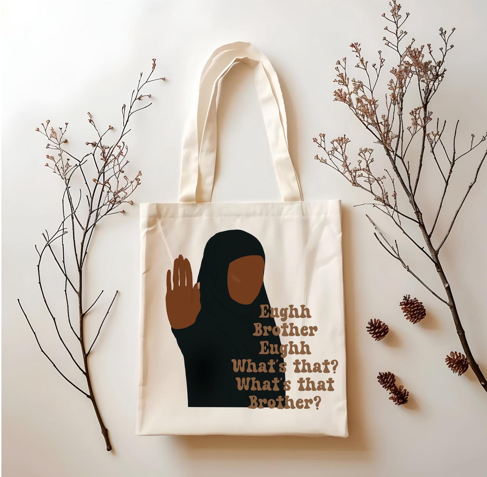 Islamic Tote Bag, Girls Tote, Hijabi Gift, Muslim Girls Bag, Eid Gift ...