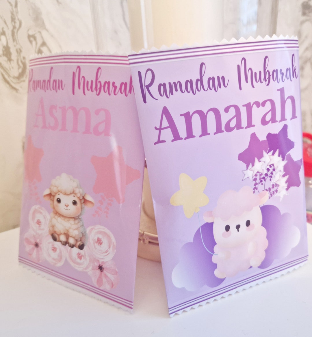 Ramadan Treat Bags. Personalised Ramadan and Eid Gifts, Ramadan Favours ...