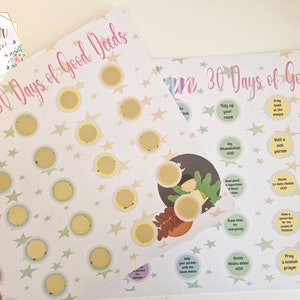 Ramadan Good Deeds Chart, Ramadan Activity Calender, Kids Ramadan ...