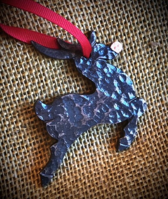 Hand Forged Art in Iron Christmas Ornaments | Etsy