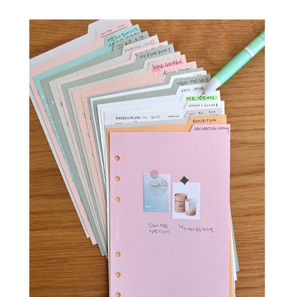 A6 Planner - Etsy
