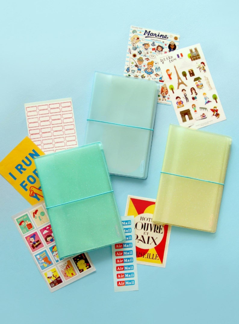 Sticker Storage Album Postcard Collection Binder Sticker - Etsy