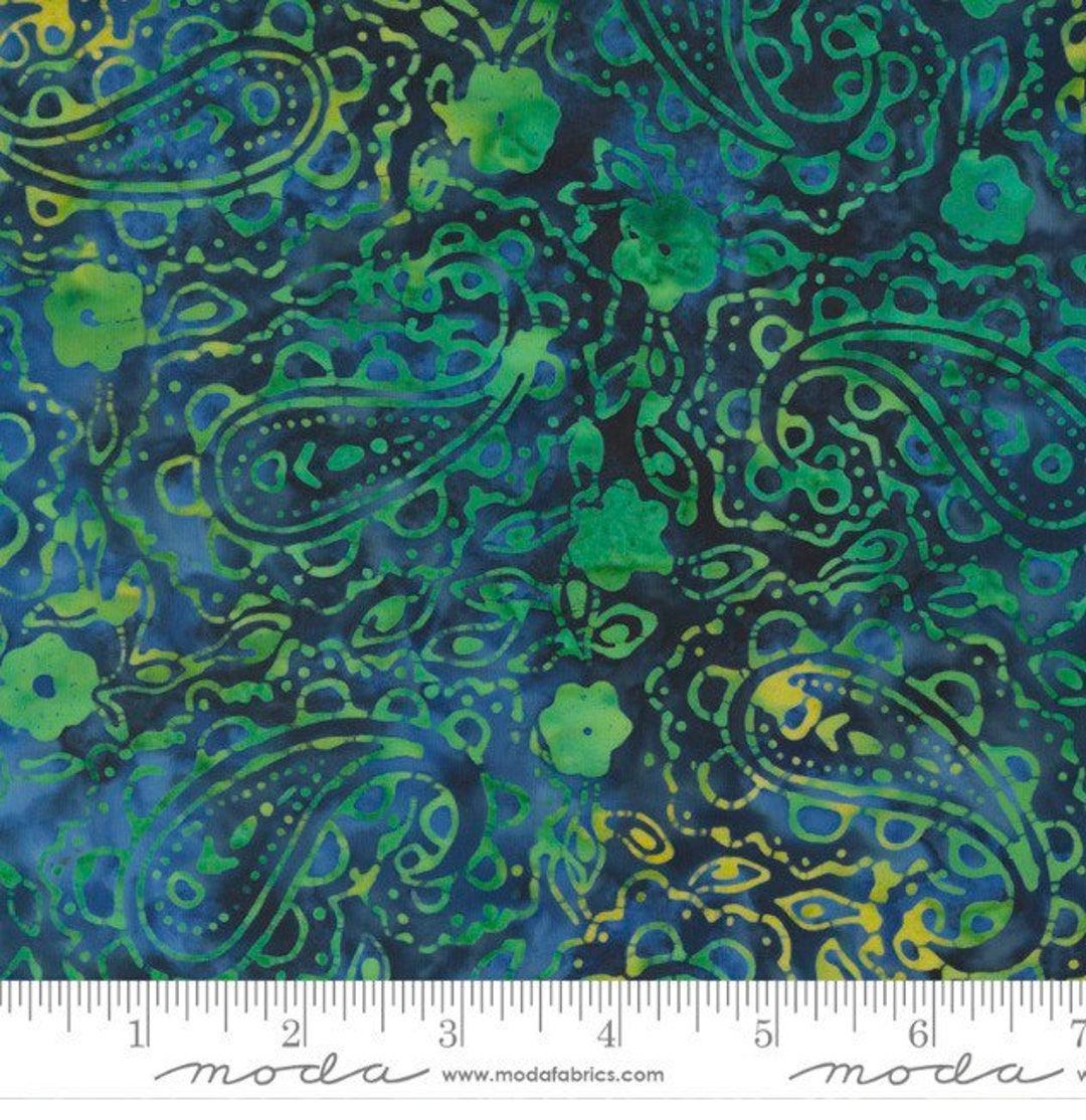 Moda - BERMUDA BATIKS - Quilt Fabric-by-the-1/2 Yard 4359 - 32. Bermuda ...