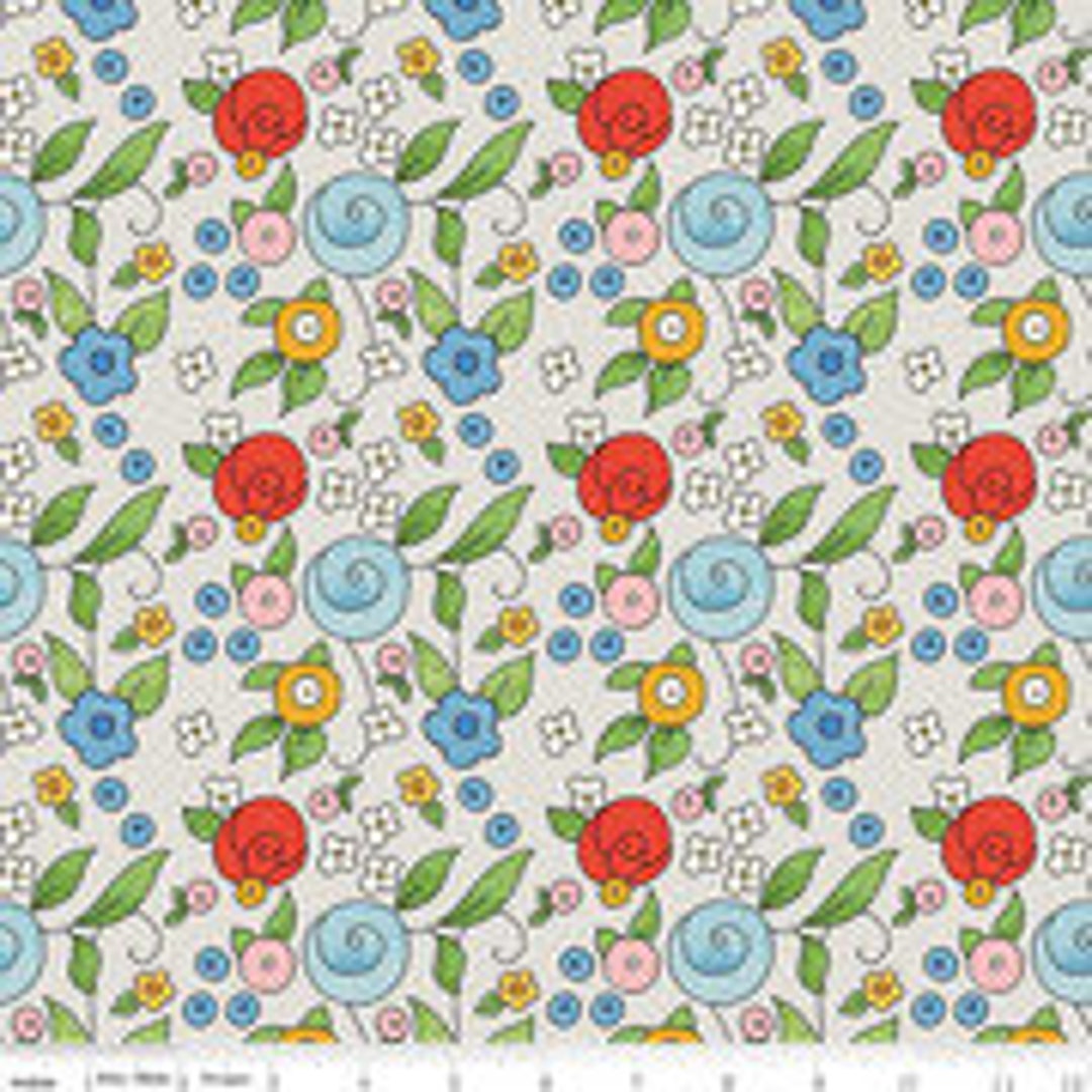 Riley Blake- ALL MY HEART -fabric-by-the-1/2 Yard by Riley Blake C4140 ...