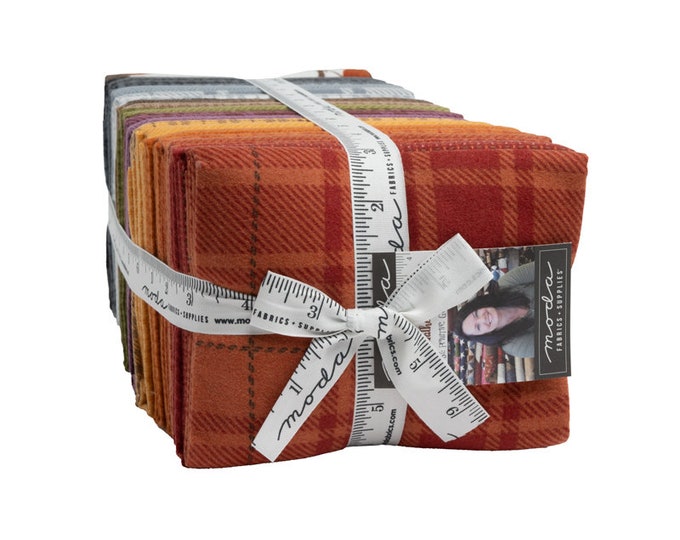 Moda Fabrics - AUTUMN GATHERINGS FLANNEL- Quilt Fabric-by-the-fat ...