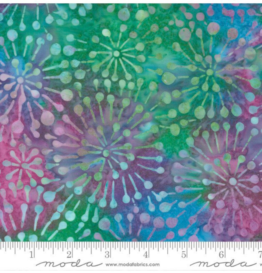 Moda - BERMUDA BATIKS - Quilt Fabric-by-the-1/2 Yard 4359 - 48. Bermuda ...