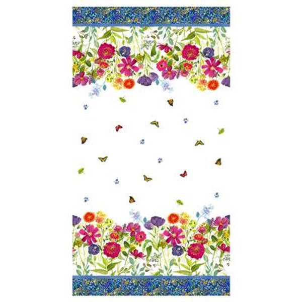 Border Print Fabric - Etsy