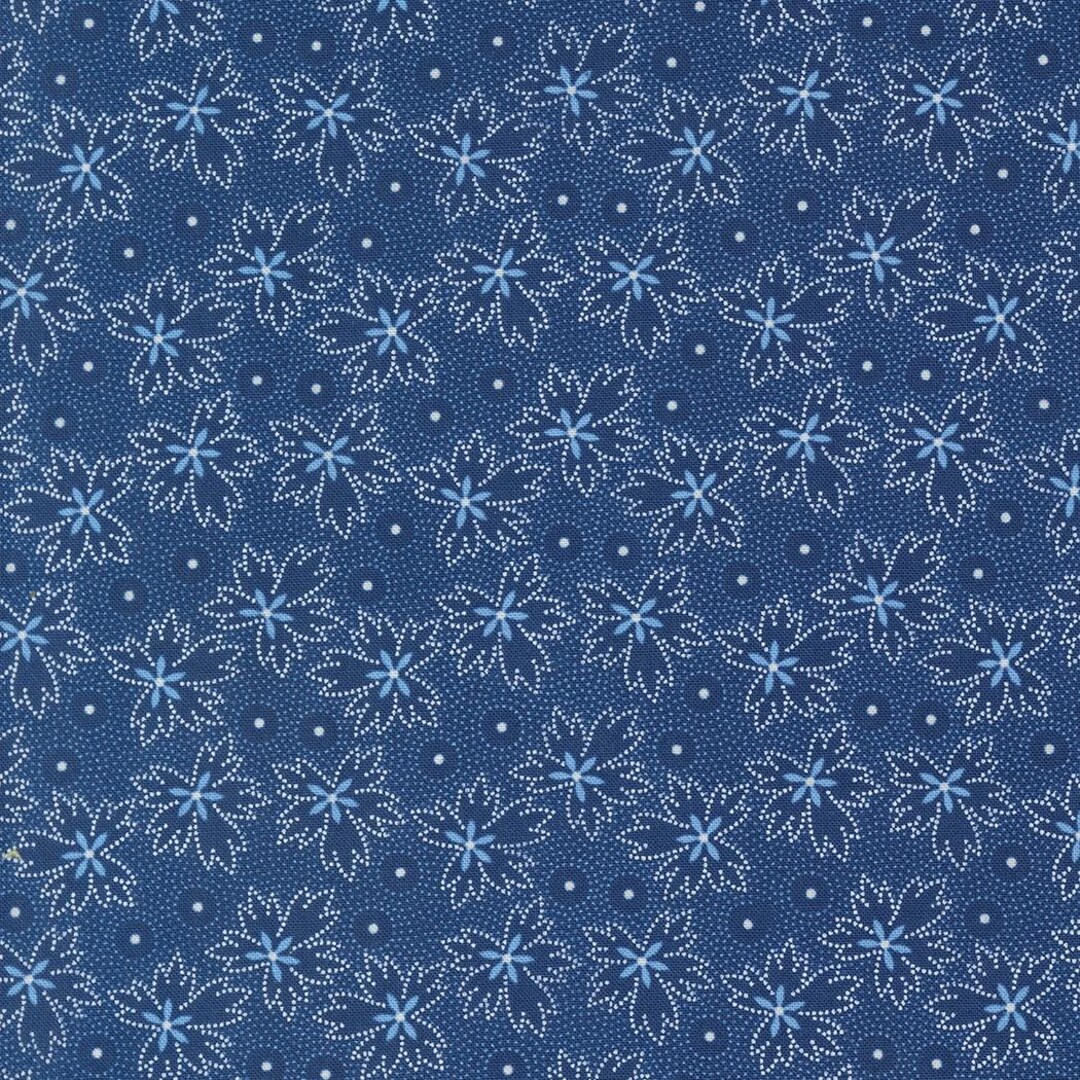 Moda - DENIM DAISIES - Quilt Fabric-by-the-1/2 Yard Fig Tree & Co 35385 ...