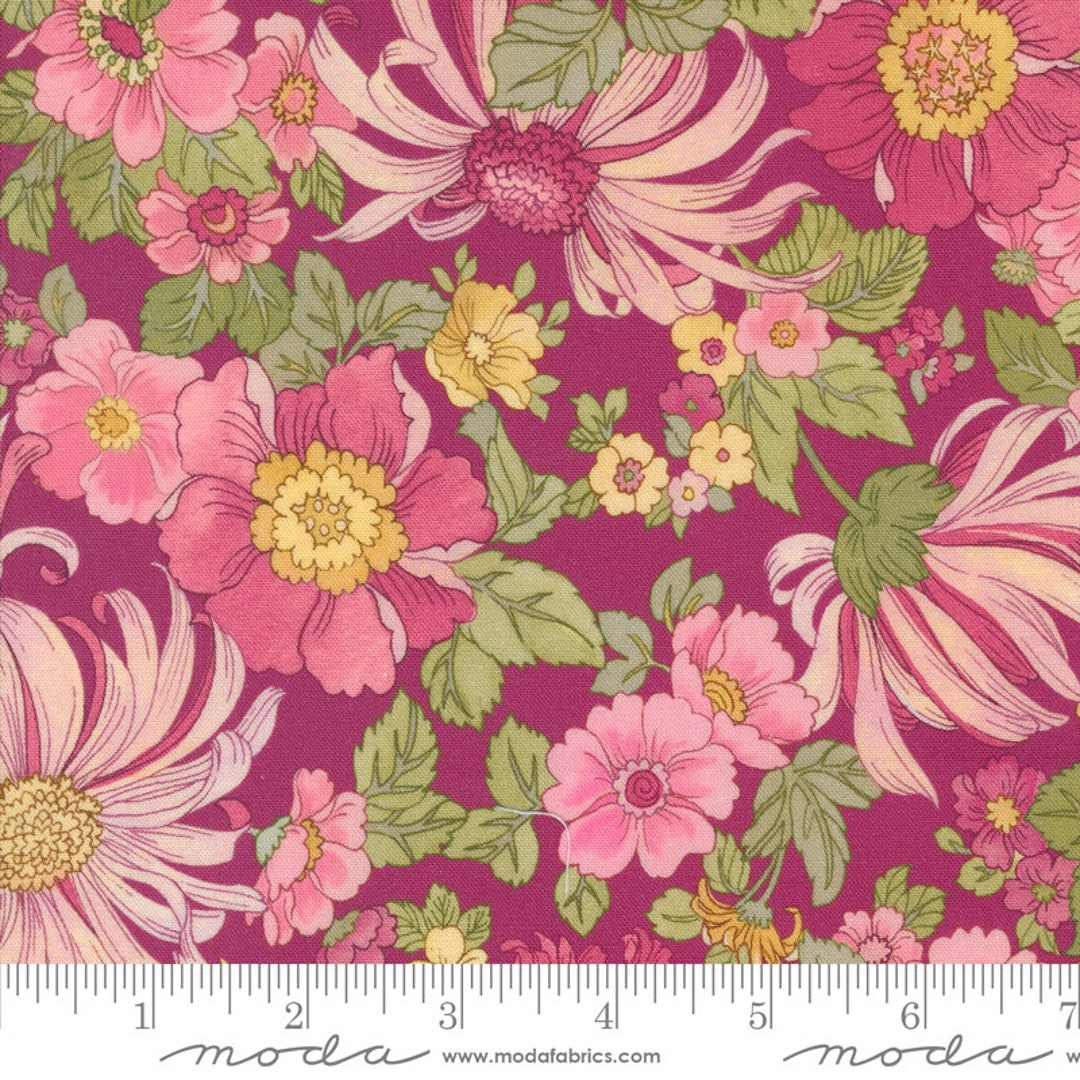 Moda - CHELSEA'S GARDEN - Quilt Fabric-by-the-1/2 Yard by MODA 33740 15 ...