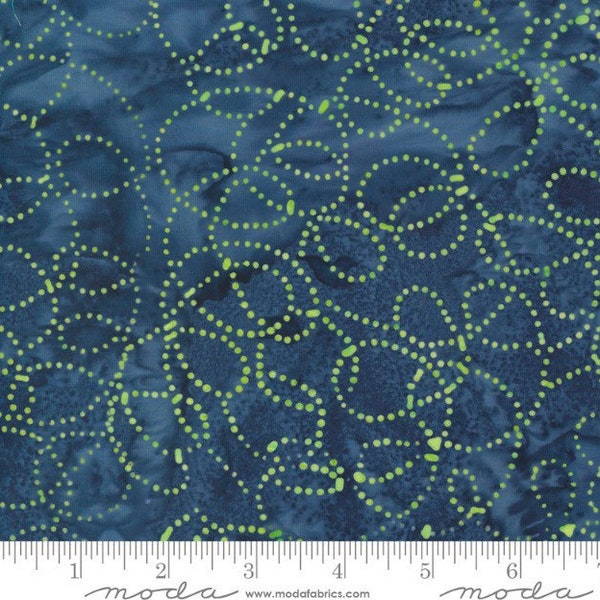 Green Batik Fabric - Etsy