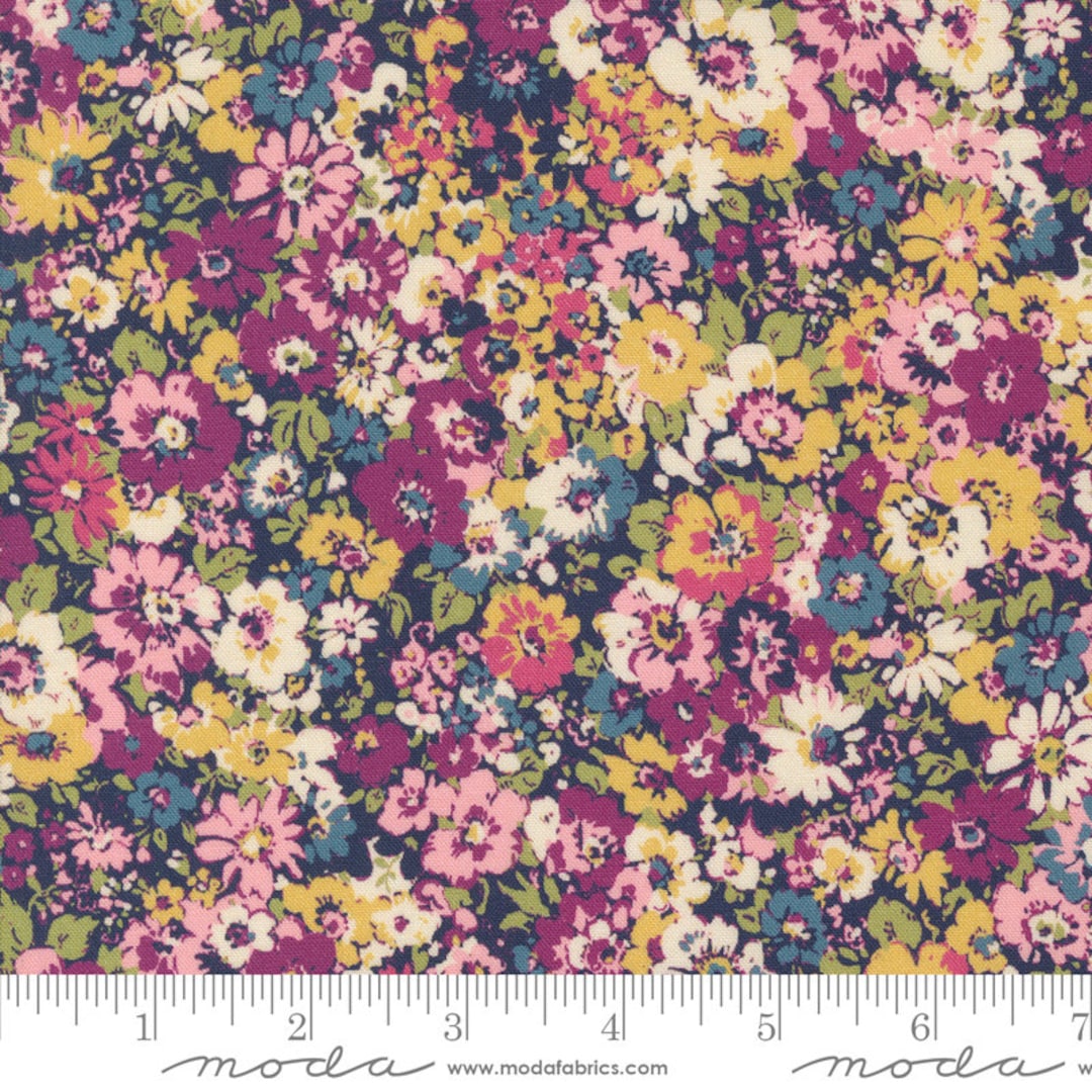 Moda - CHELSEA'S GARDEN - Quilt Fabric-by-the-1/2 Yard by MODA 33744 11 ...