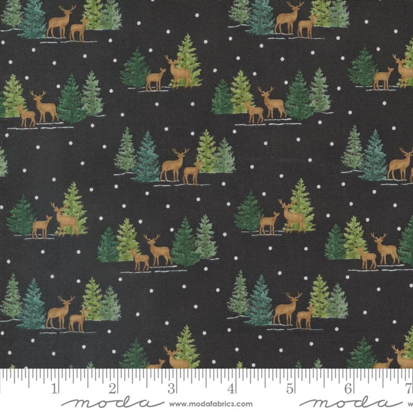 Moda - WOODLAND WINTER - Quilt Fabric-by-the-1/2 Yard by Deb Strain ...