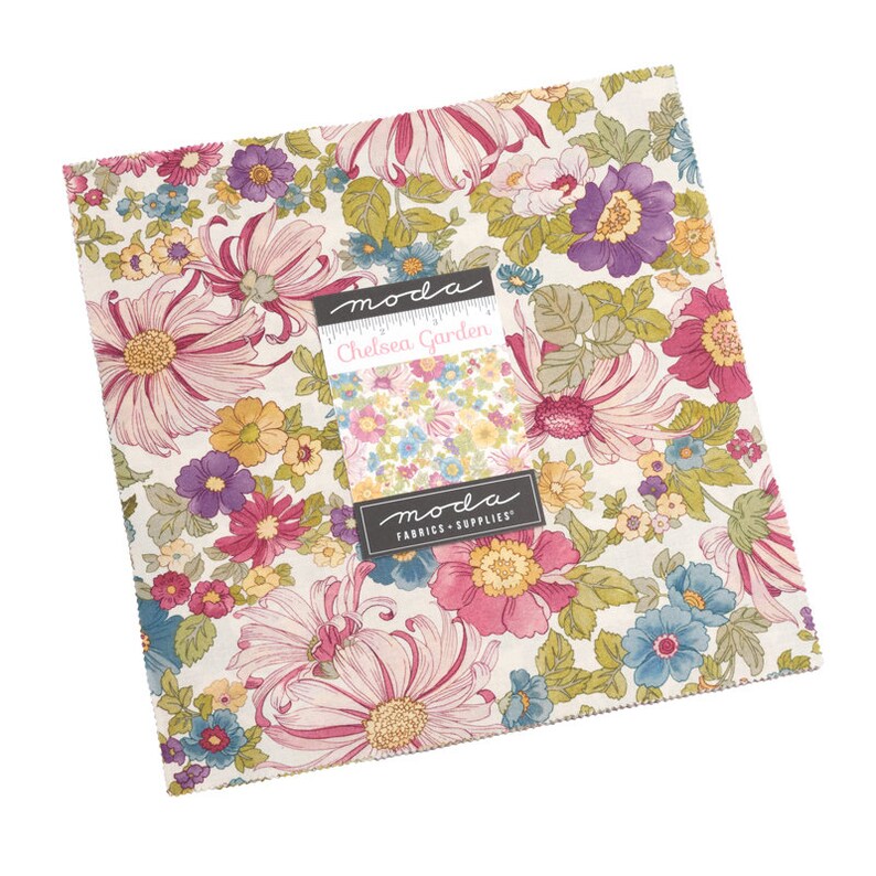 Moda - CHELSEA'S GARDEN - Quilt Fabric-by-the-1/2 Yard by MODA 33748 13 ...