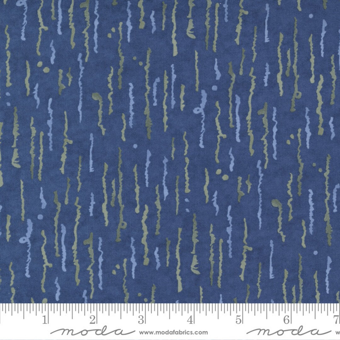 Moda Fabrics-watermarks-quilt Fabric-by-the-1/2 Yard by Holly Taylor ...