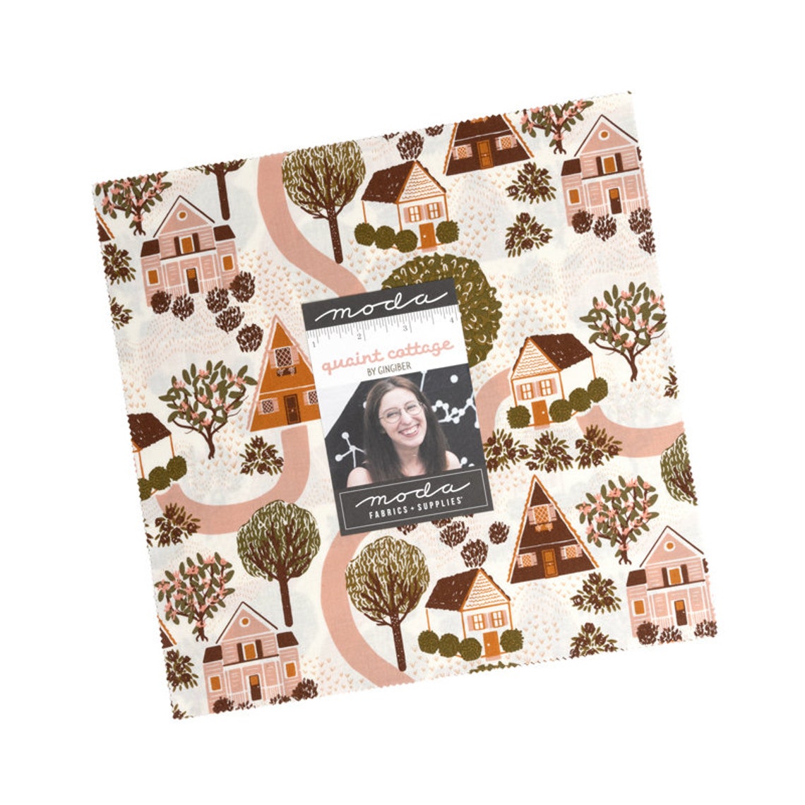 Moda - QUAINT COTTAGE - Fabric-by-the-panel 36 Inches by Gingiber 48378 ...