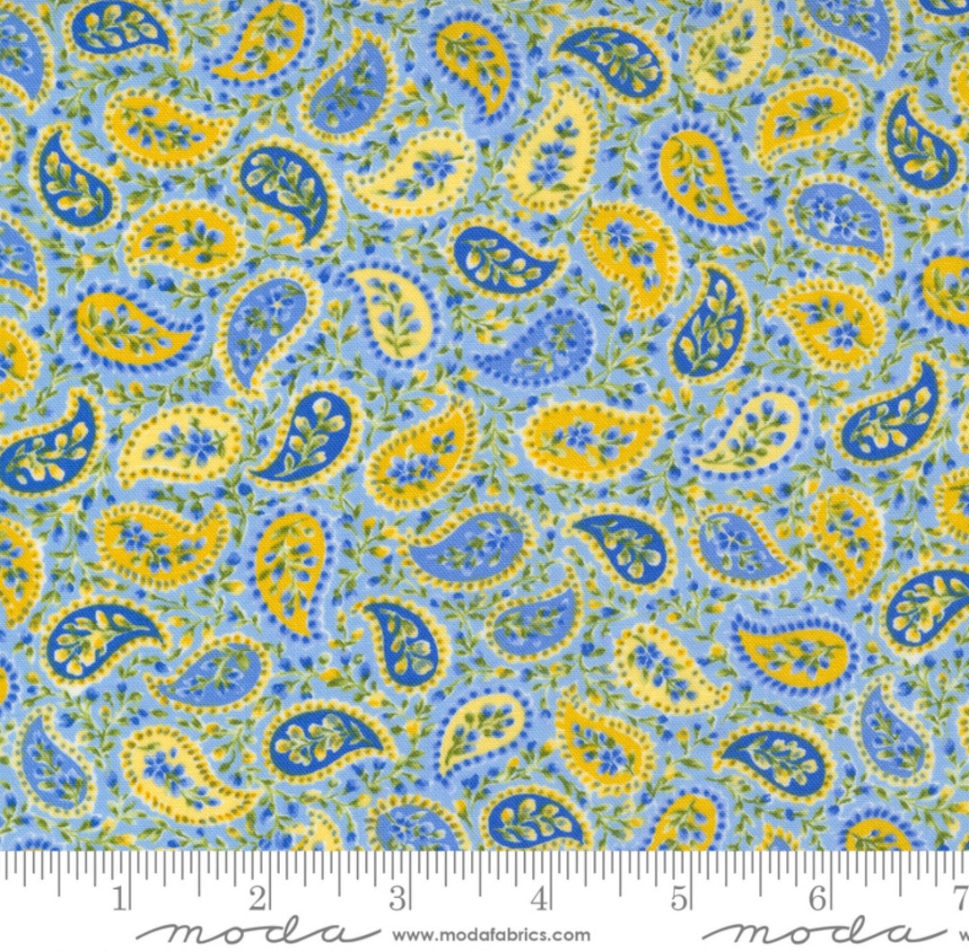 Moda - SUMMER BREEZE - Quilt Fabric-by-the-1/2 Yard by MODA 33614 - 15 ...