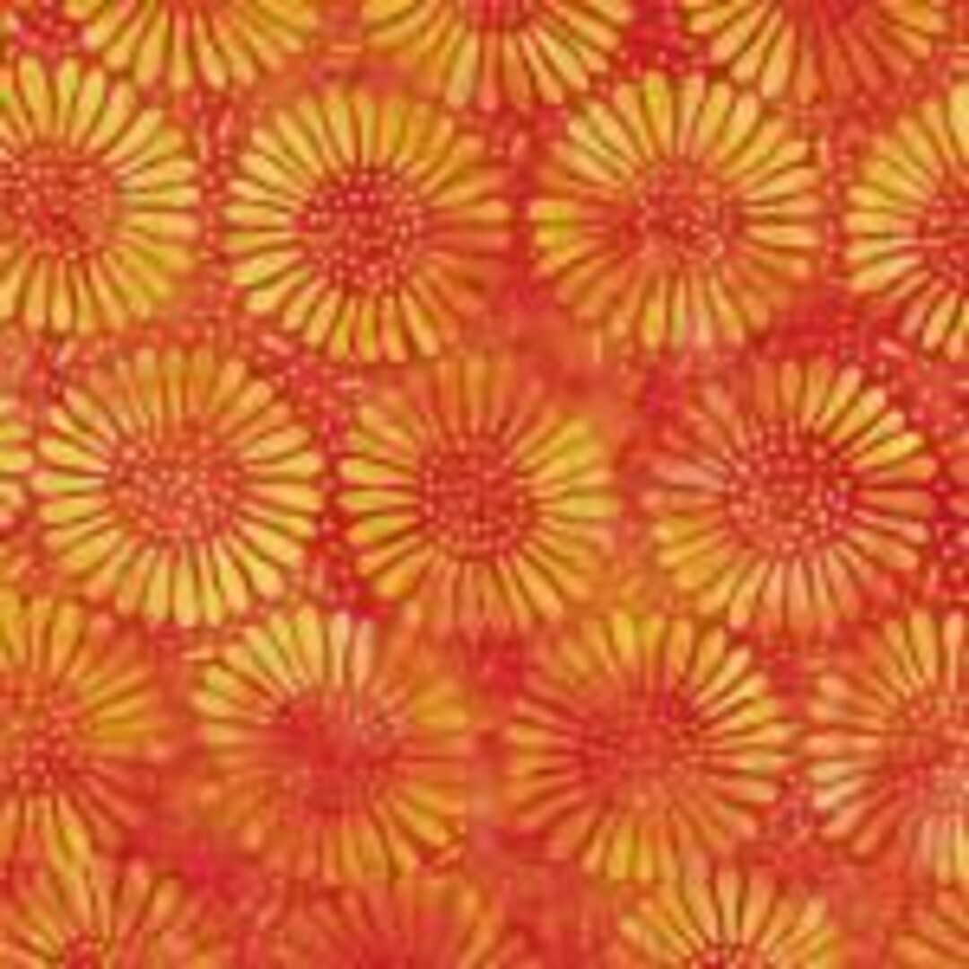 Island Batik - BATIK - Fabric-by-the-1/2 Yard 112430280 Yellow, Orange ...
