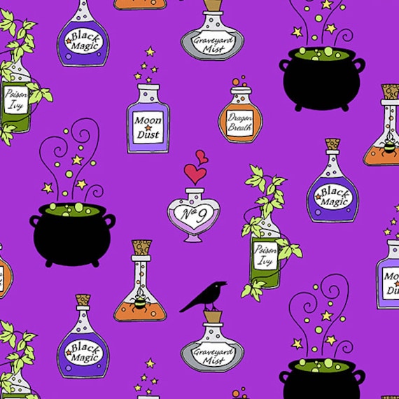 Andover Fabrics HOCUS POCUS Quilt Fabric-by-the-1/2 Yard - Etsy