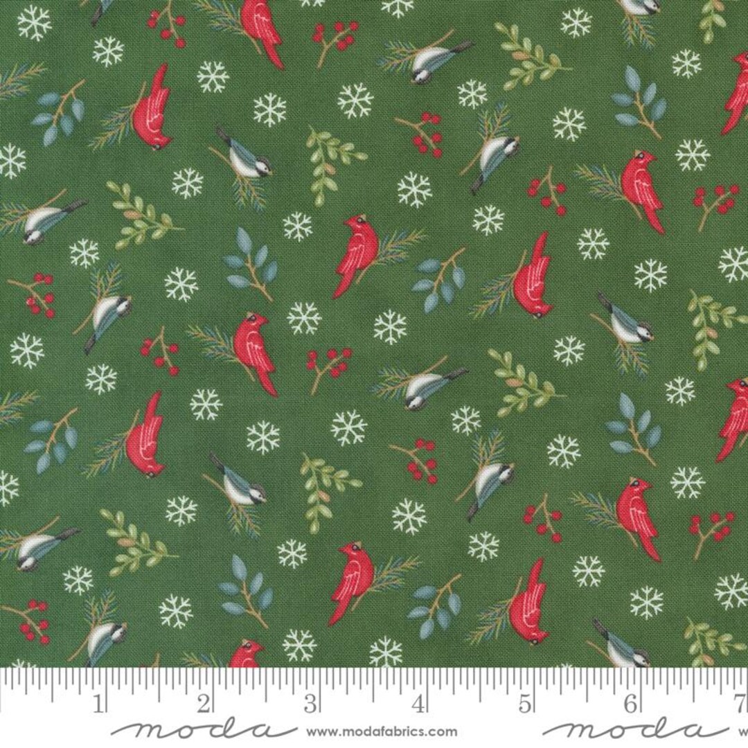 Moda - WOODLAND WINTER - Quilt Fabric-by-the-1/2 Yard by Deb Strain ...