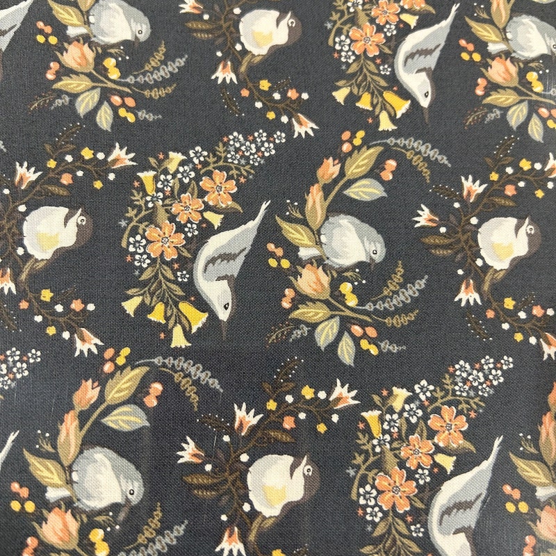 Woodland Songbird Fabric - Etsy