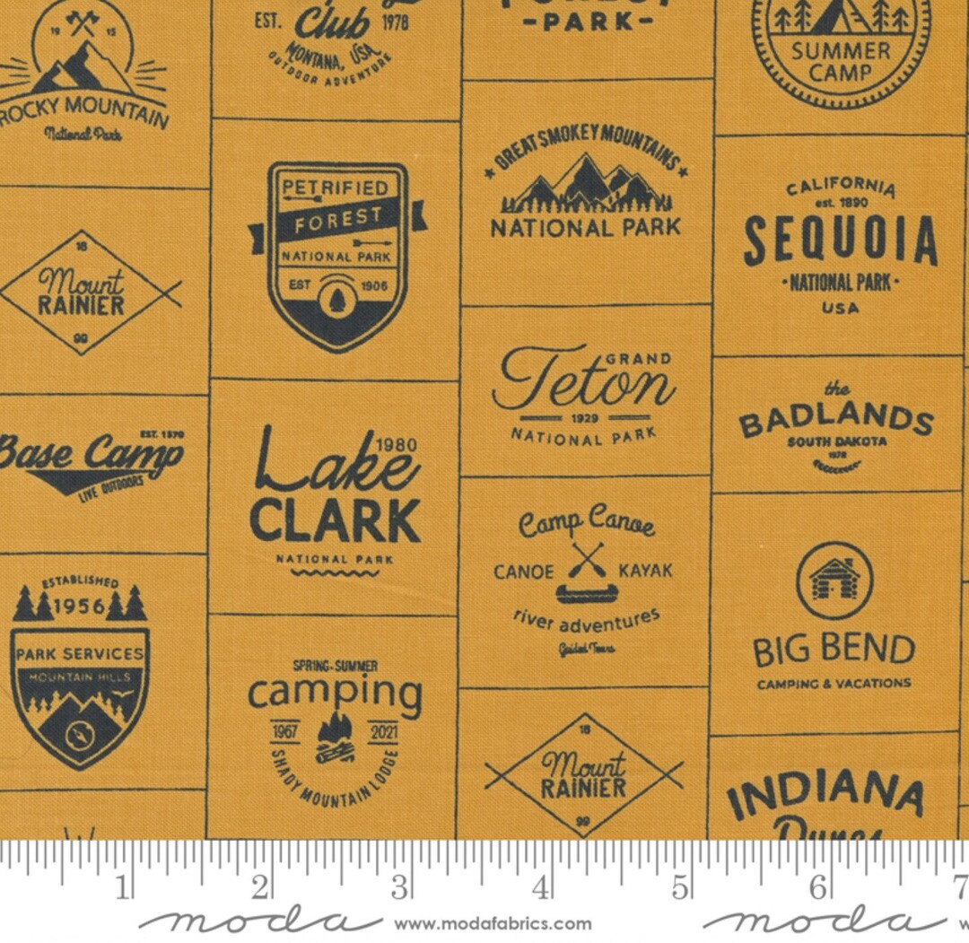 Moda - TIMBER - Quilt Fabric-by-the-1/2 Yard by Sweetwater Fabrics ...