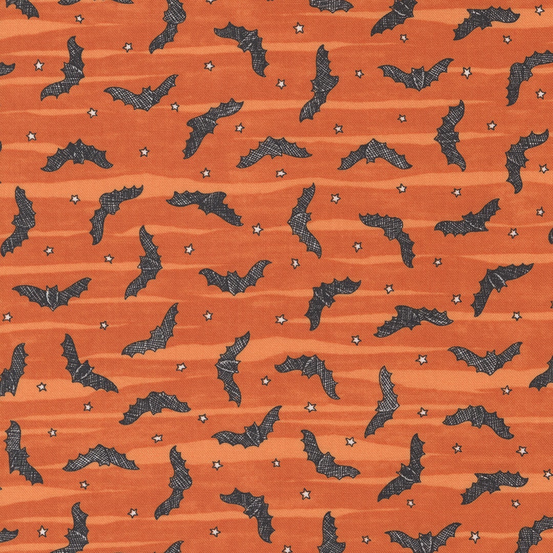 Moda Fabrics - GHOSTLY GREETINGS - Quilt Fabric-by-the-1/2 Yard by ...