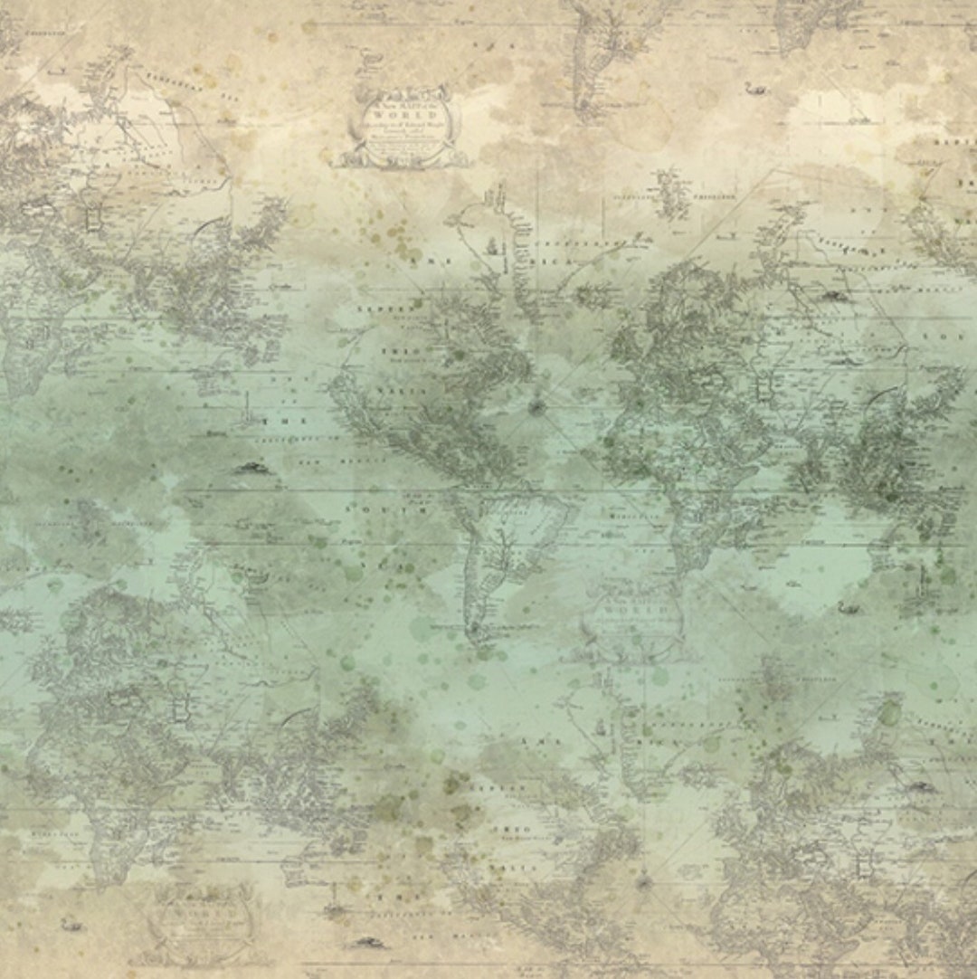 Hoffman Fabrics - VINTAGE FARMHOUSE - Quilt Fabric-by-the-1/2 Yard by ...