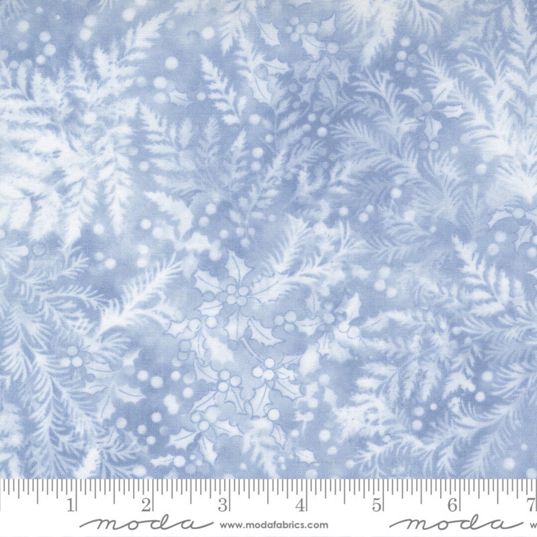 Moda Fabrics BLIZZARD BLUES Quilt Fabric-by-the-1/2 Yard by Moda 33674 ...