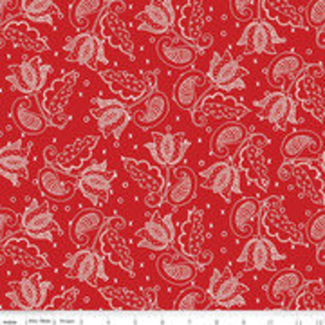 Riley Blake- ALL MY HEART -fabric-by-the-1/2 Yard by Riley Blake C14138 ...