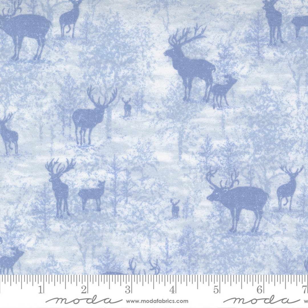 Moda Fabrics - BLIZZARD BLUES - Quilt Fabric-by-the-1/2 Yard by Moda ...