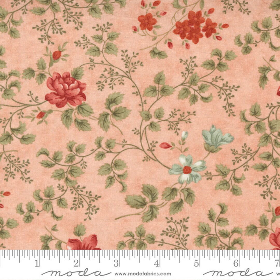 Moda Fabrics - RENDEZVOUS - Quilt Fabric-by-the-1/2 Yard by Three ...
