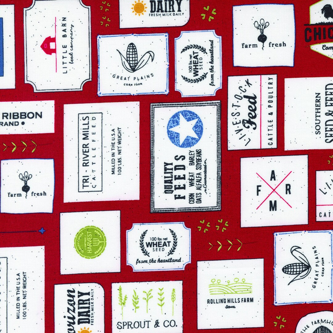 Moda Fabrics - GRAZE - Quilt Fabric-by-the-1/2 Yard by Sweet Water ...