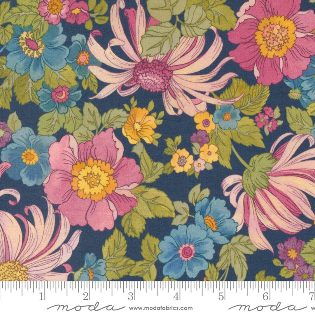 Moda-chelsea's Garden-quilt Fabric-by-the-1/2 Yard by Moda 33740 12LW ...